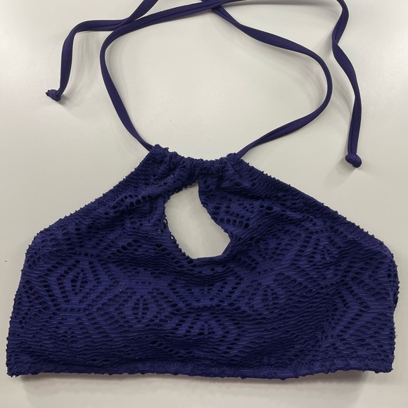 Roxy | Swim | Roxy Eyelet Keyhole Halter Bikini Top | Poshmark